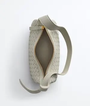Bottega Veneta Nodo Shoulder Bag - Silica Gray