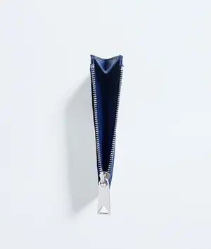 Bottega Veneta Woven Mycelium Zipped Card Case
