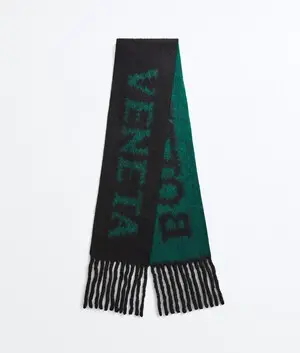 Bottega Veneta Jacquard Wool And Mohair Scarf