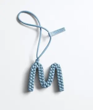 Bottega Veneta Letter M Charm - Mineral