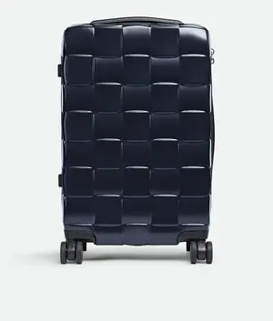 Bottega Veneta Odyssey Cabin Suitcase - Midnight/black