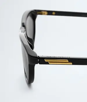 Bottega Veneta Classic Rectangular Sunglasses