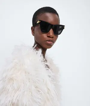 Bottega Veneta Mitre Cat Eye Sunglasses