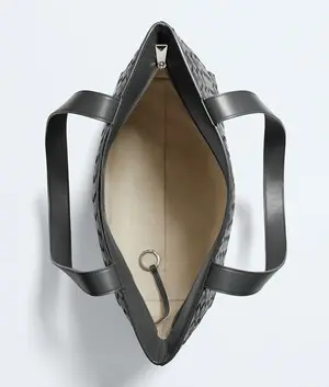 Bottega Veneta Small Intrecciato Zipped Tote