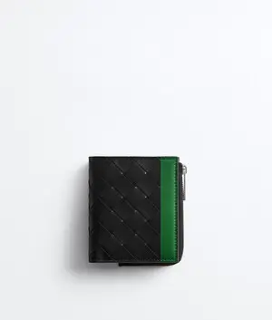 Bottega Veneta Intrecciato Small Bi-fold Wallet