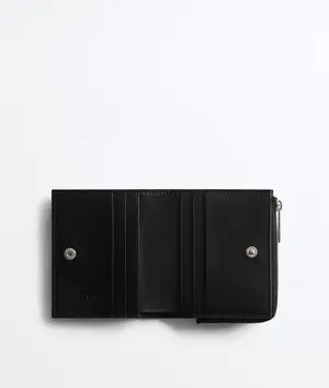 Bottega Veneta Intrecciato Small Bi-fold Wallet