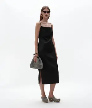 Bottega Veneta Wool Grain De Poudre Dress