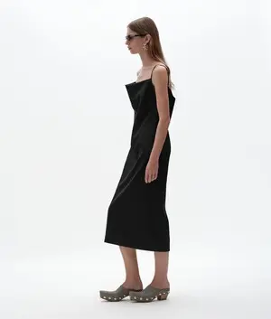 Bottega Veneta Wool Grain De Poudre Dress