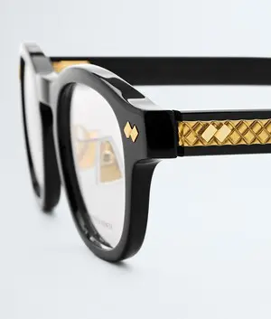 Bottega Veneta Intrecciato Panthos Eyeglasses