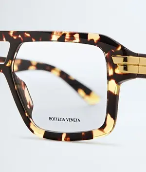 Bottega Veneta Mitre Aviator Eyeglasses