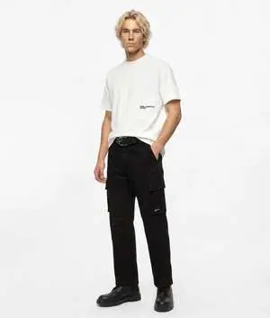 KL JEANS Jeans Coated Cotton Cargo Pants