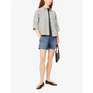 Rag & Bone Miramar Terry Walking Cotton-jersey Shorts