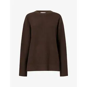 Vince Round-neck Relaxed-fit Cashmere Jumper