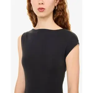 ST. AGNI Circle Hem Stretch-jersey Maxi Dress