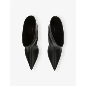 NEOUS Tapek Leather Ankle Boots With Block Heel