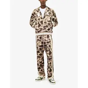 A BATHING APE Color Camo High Split Relaxed Mesh Woven Trousers