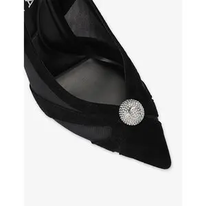 Carvela Lumera Mesh Sling-back Courts