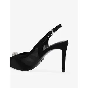 Carvela Lumera Mesh Sling-back Courts