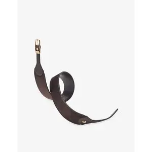 Maje Corset Leather And Suede Belt