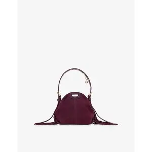 Maje Miss M Micro Suede Bag