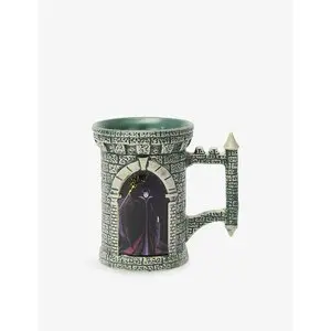 THE DISNEY STORE AT SELFRIDGES Maleficent Castle Stoneware Mug - Multi-coloured