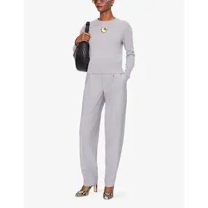 JOSEPH Melby Round-neck Regular-fit Cashmere Jumper