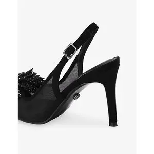 Carvela Lucia Woven Sling-back Courts