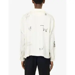 DUKE + DEXTER Mc Sketch Vintage Long-sleeve Woven Shirt