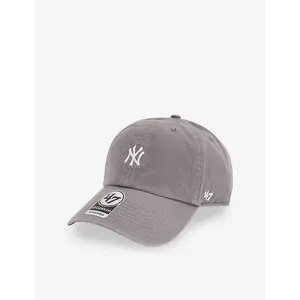 '47 Clean Up Ny Yankees Base Runner Cotton-twill Baseball Cap - Grey