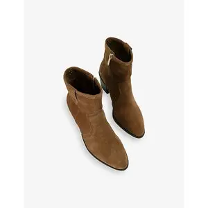 Carvela Salvetti Suede Heeled Ankle Boots