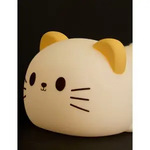 MARY'S Sweet Kitty Silicone Led Night Lamp 7cm