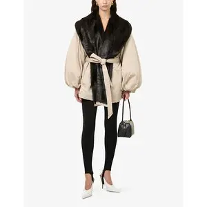 Magda Butrym Puffed-sleeve Soft-shell Jacket