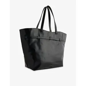 ANINE BING Elly Buckle Leather Tote