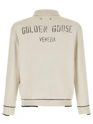 GOLDEN GOOSE Contrast-edged Cotton Polo