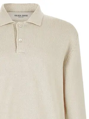 GOLDEN GOOSE Contrast-edged Cotton Polo