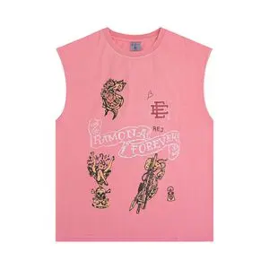 ERIC EMANUEL Ee Tattoo Cutoff - Pink