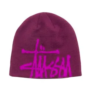 StÜssy Basic Skullcap - Red