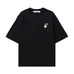 Off-White Cut Here Arrow Skate Tee /white - Black