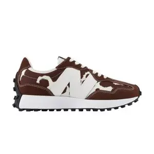 NEW BALANCE Wmns 327 'cow Print Pumpernickel' Brown