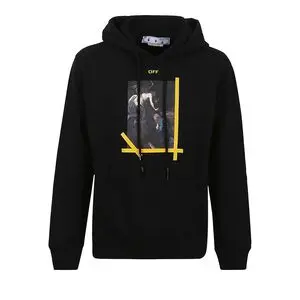Off-White Caravaggio Arrows Slim Hoodie - Black