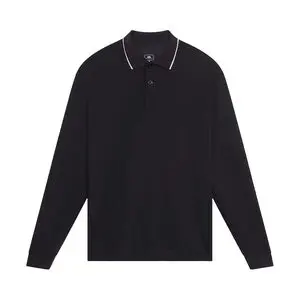On Courtside Lg-t Polo - Black