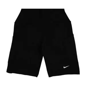 Nike One High-waisted 8" Biker Shorts With Pockets /white