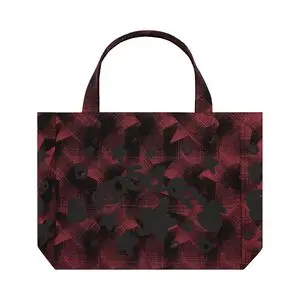 SP5DER Beluga Plaid Tote - Black