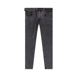 Off-White Straight Leg Jeans - Grey