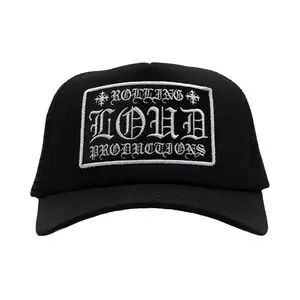 ROLLING LOUD Loud Hearts Trucker Hat - Black