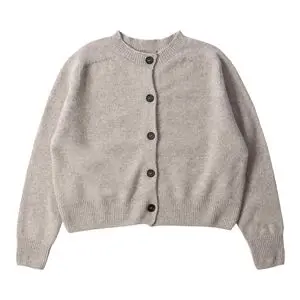 MARGARET HOWELL Small Crew Neck Cardigan 'natural