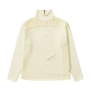 Off-White Meteornail Knit Zip Mockneck 'tofu