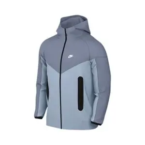 Nike Tech Fleece Windrunner Full Zip Hoodie - Blue