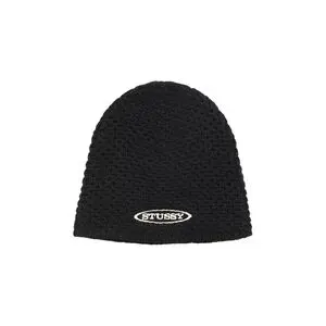 StÜssy Textured Knit Skullcap - Black
