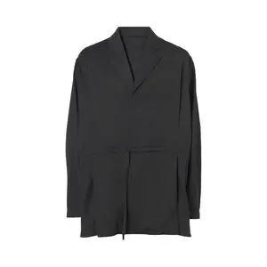 KIKO KOSTADINOV Laan Gathered Blazer 'crow